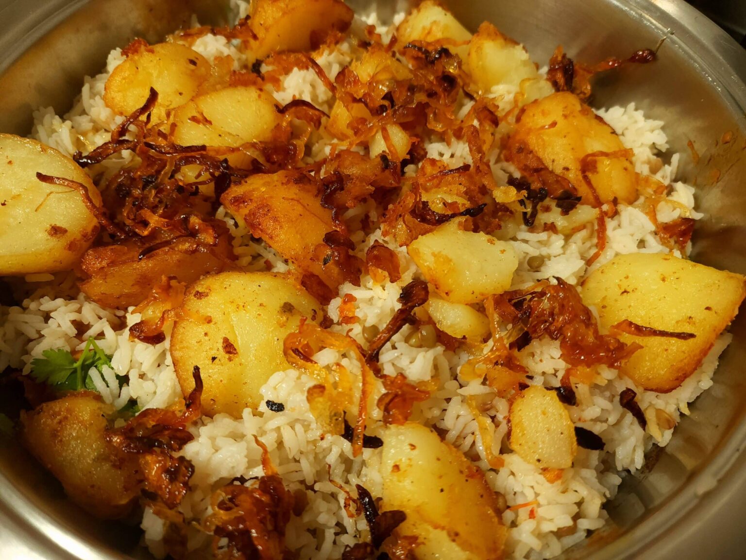 Practicing cooking Durban Chicken Breyani - Durban Curry Recipes