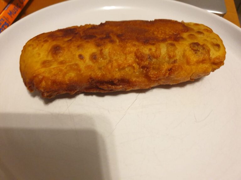 The Original Battered & Deep Fried Mutton Curry Roti