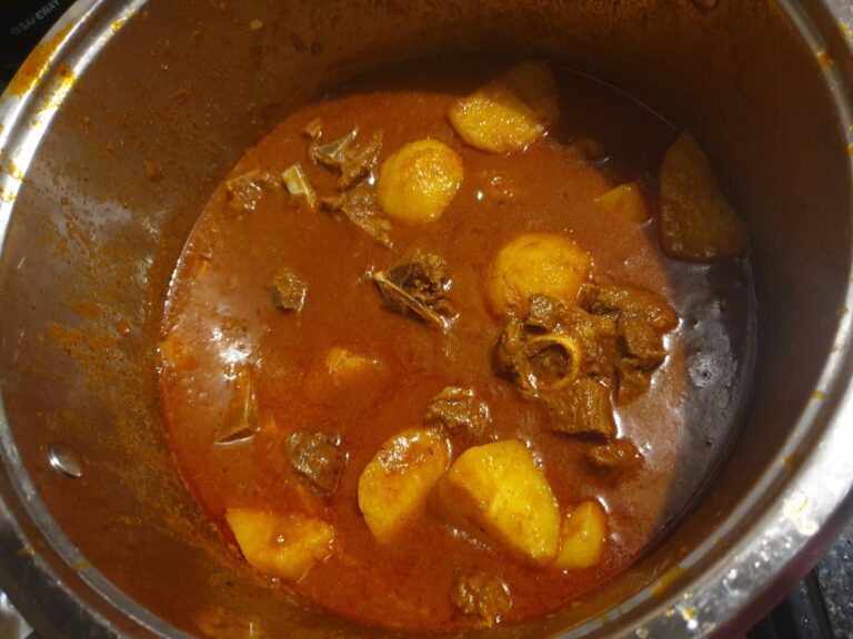 The Original Battered & Deep Fried Mutton Curry Roti